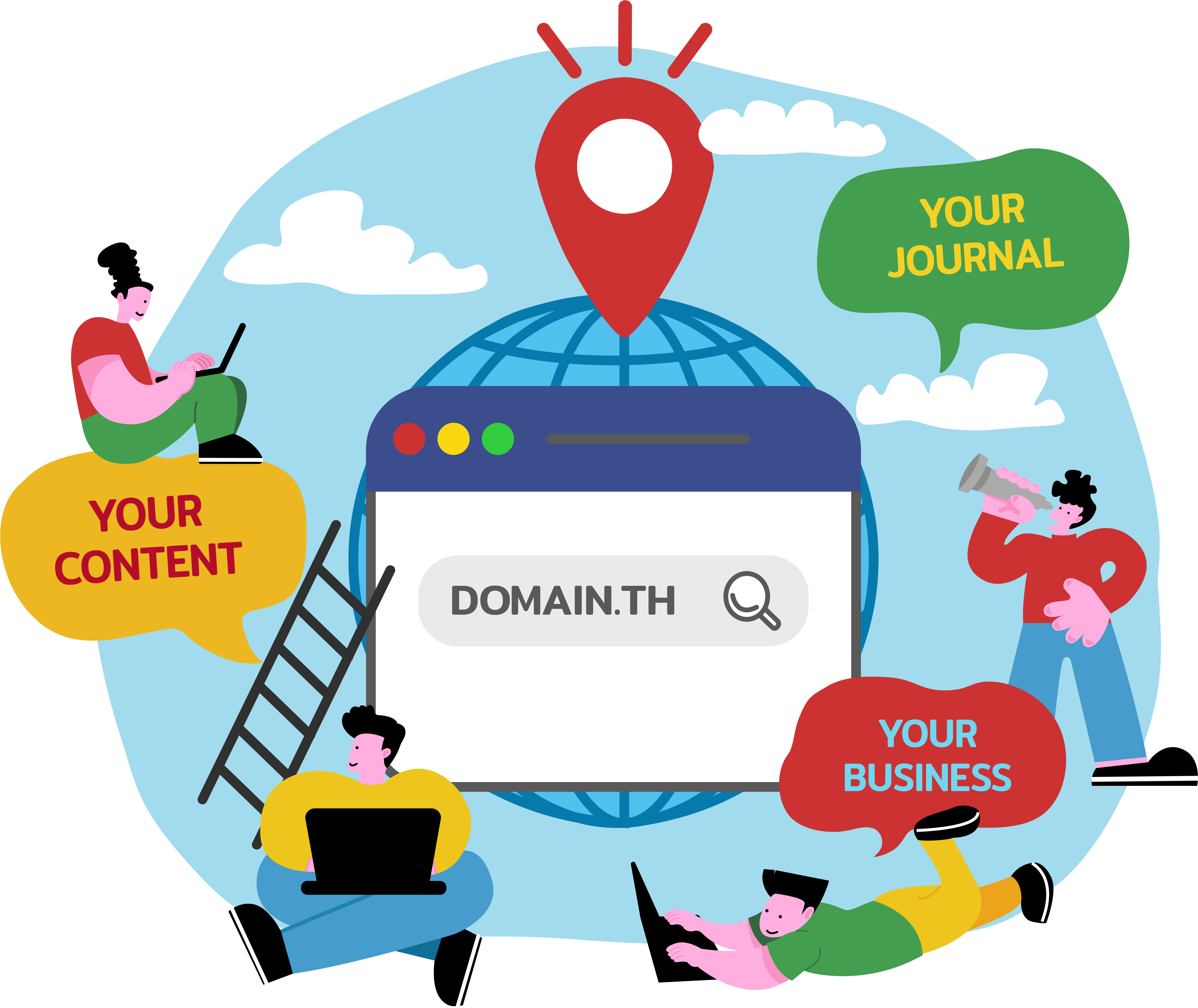 ให้ธุรกิจคุณได้มากกว่า : Iconic of high potential business